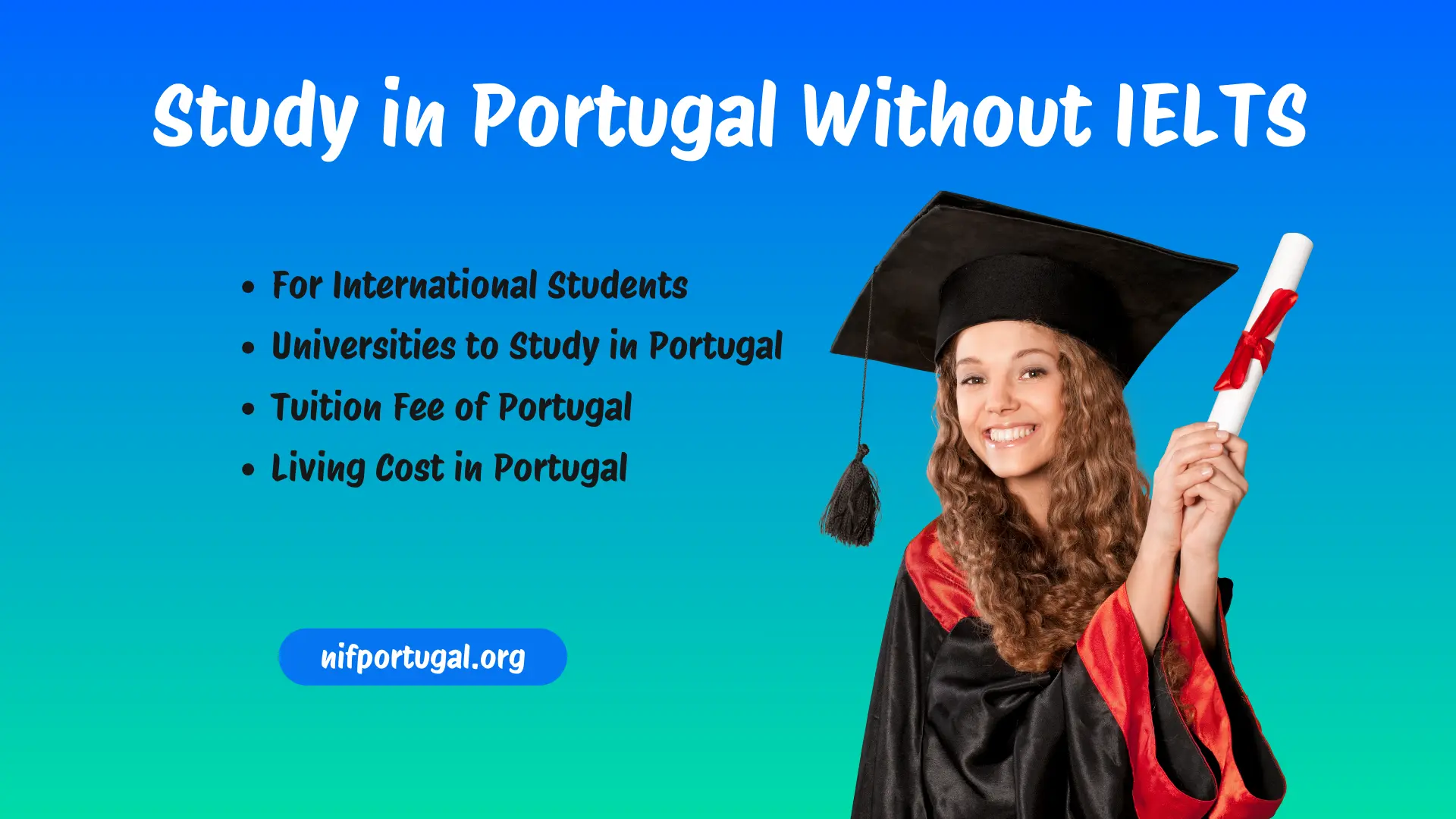 Study in Portugal Without IELTS for International Students in 2025
